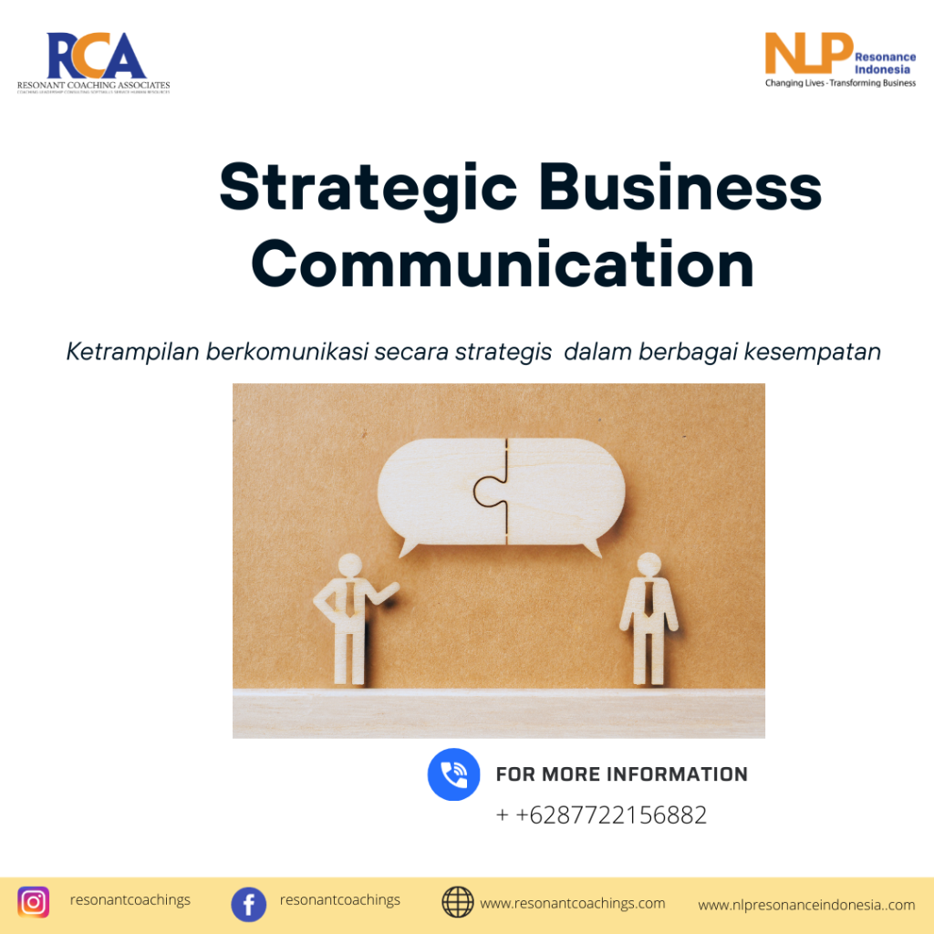 Strategic Business Communication – Resonant Coaching Associates